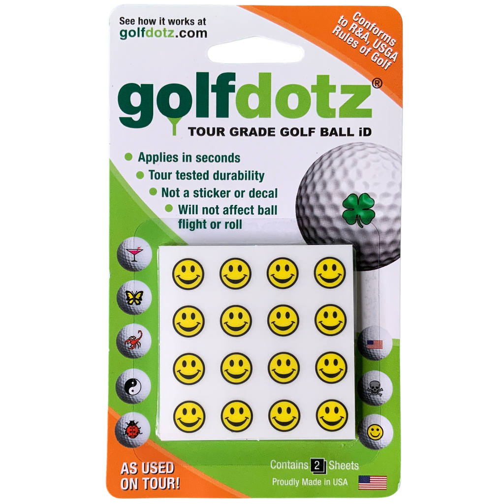 Smiley Face Golf Ball Marker | Golfdotz