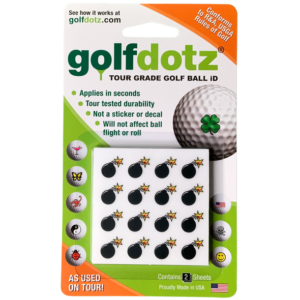 Bomb Golf Ball Marker | Golfdotz