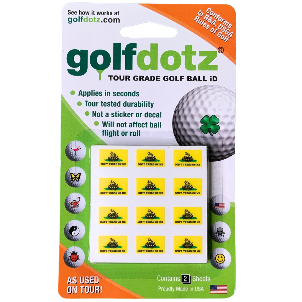 Gadsden Flag Golf Ball Markings | Identify Your Ball instantly - USGA ...