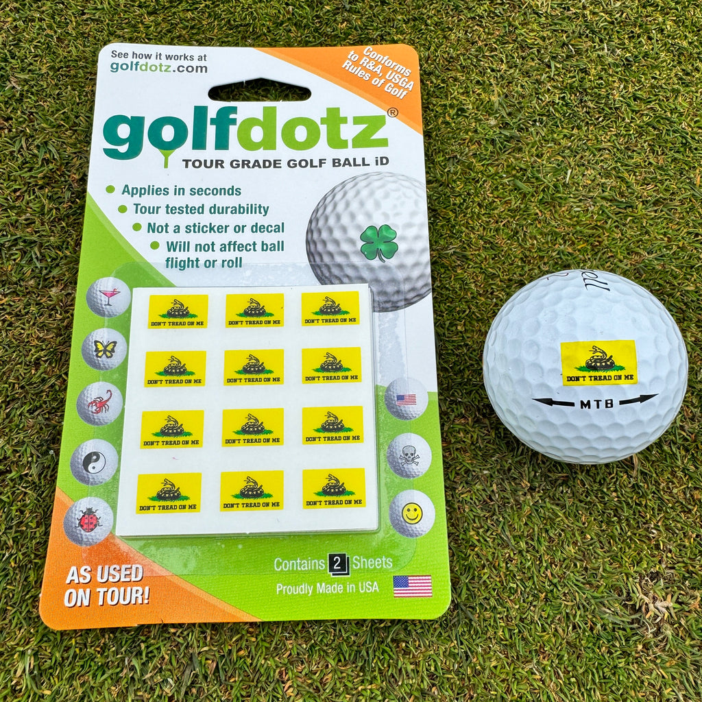Gadsden Flag Golf Ball Markings | Identify Your Ball instantly - USGA ...