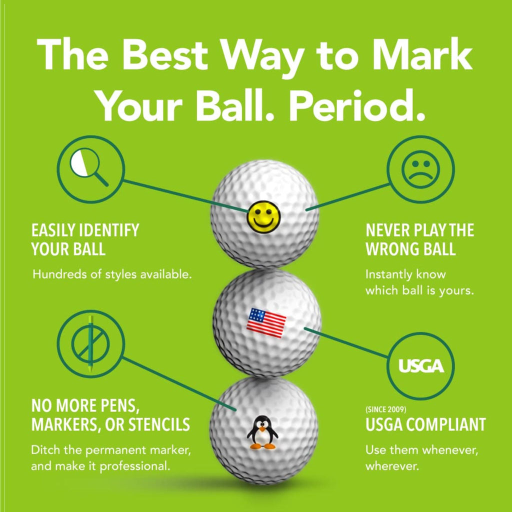 Bourbon Golf Ball Markings | Identify Your Ball instantly - USGA rule ...