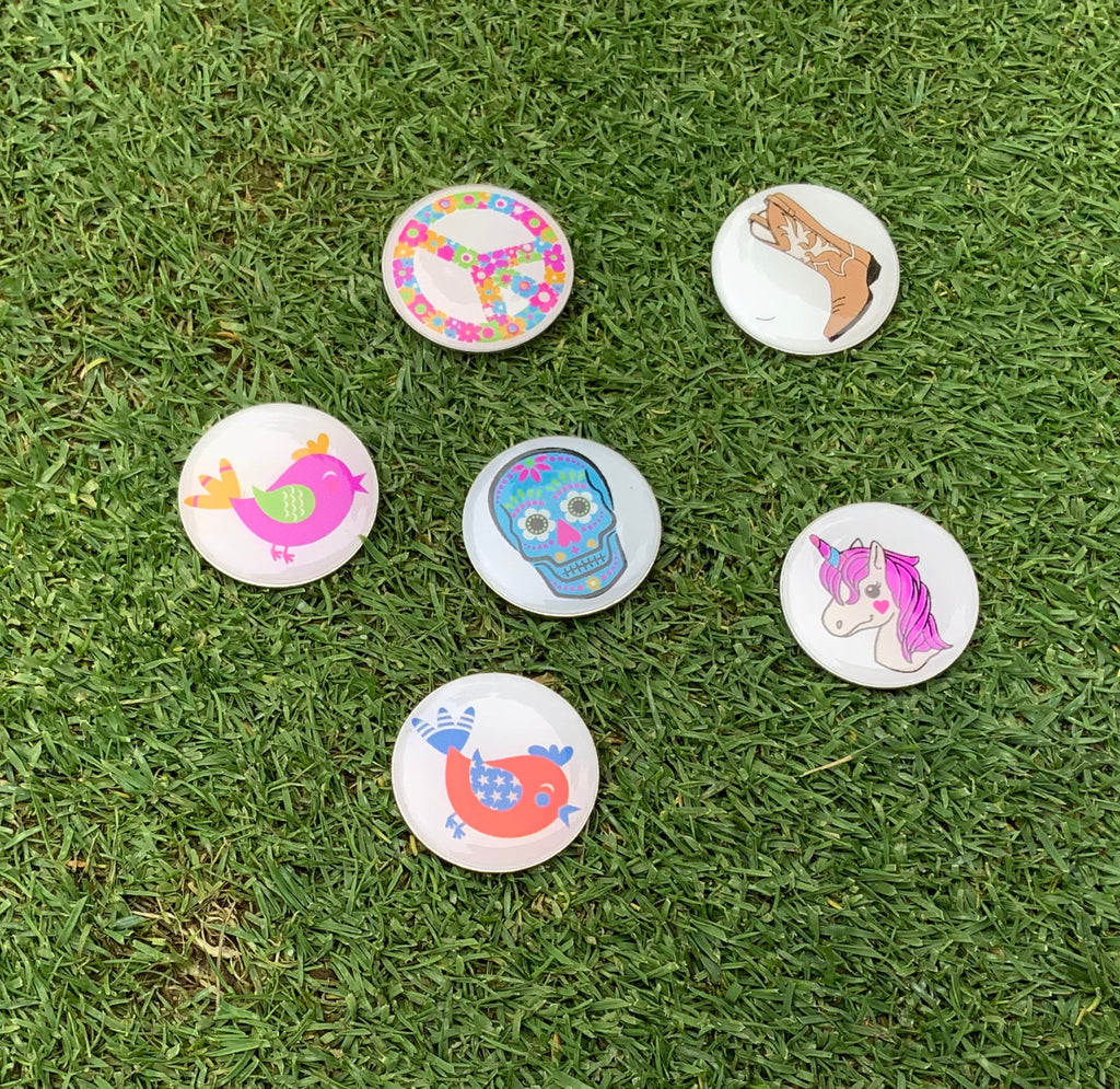 Golfdotz Golf Ball Markers | Cool Golf Ball Marker Designs