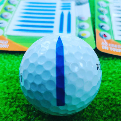 Golf Ball Alignment Markings | Putting Alignment Markers – Golfdotz