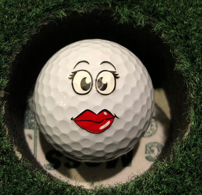 Emoji Face Girls Golf Ball Marker | Golfdotz