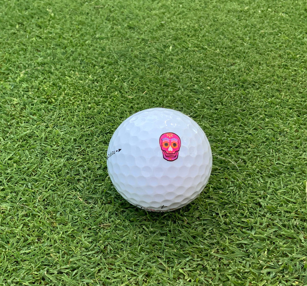 Sugar Skull Golf Ball iD marker – Golfdotz