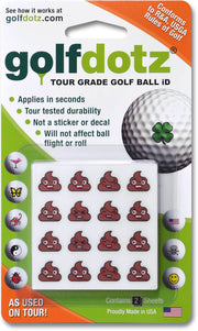 Emoji Golf Ball Markings | Marking Your Golf Ball | Golfdotz