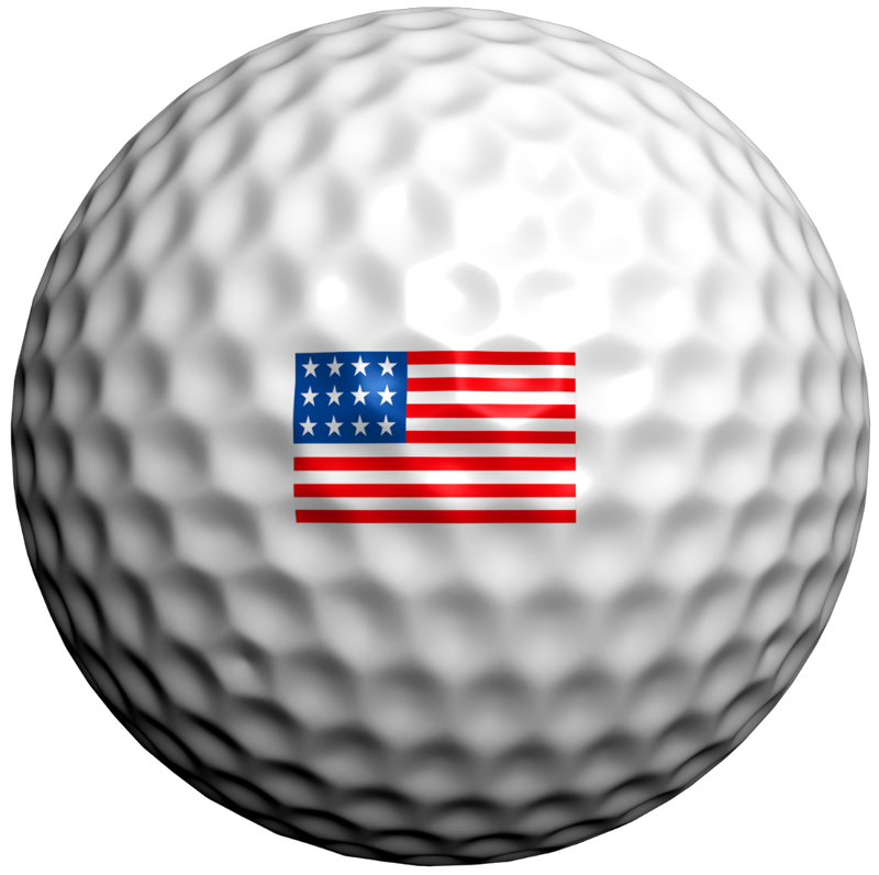 USA Flag Golf Ball Marking | Customize Your Golf Ball – Golfdotz