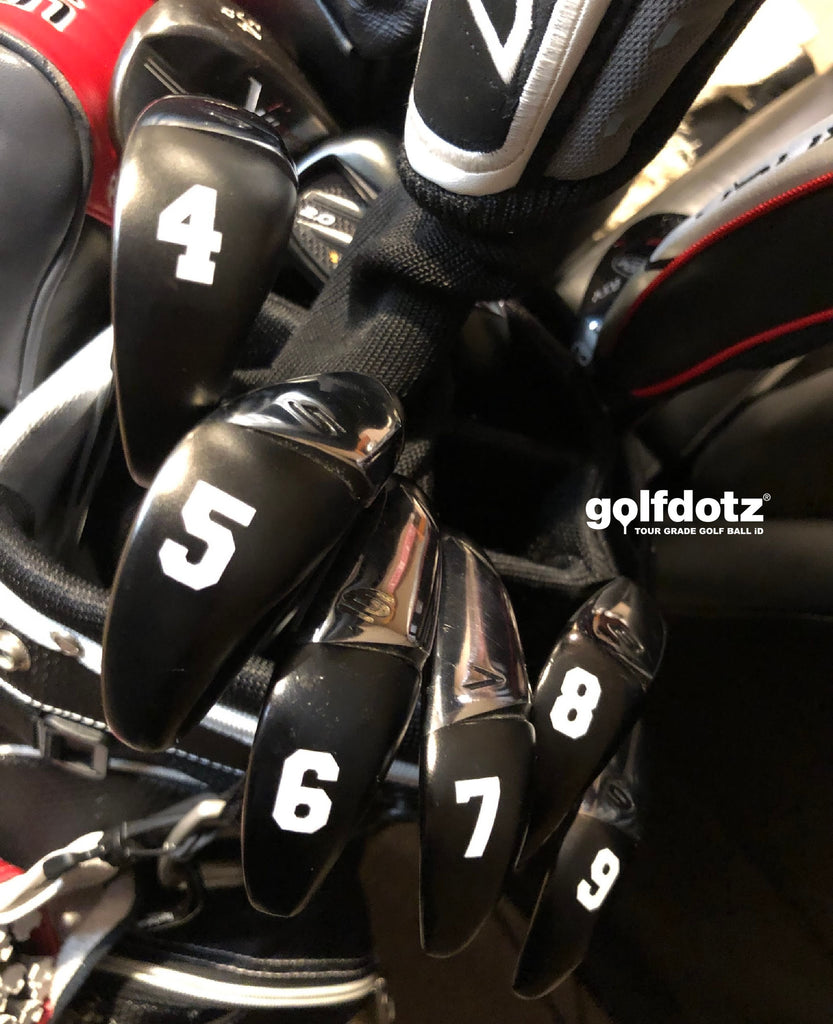Pro Number Golf Club Marking Kit From Golfdotz
