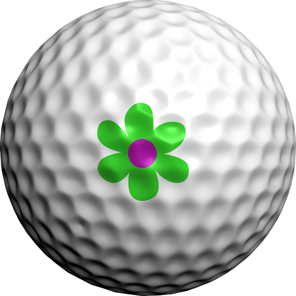 Summer Daisy Verbena/Lime – Golfdotz