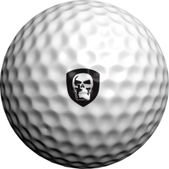 Skull Shield Golf Ball Markings | Golfdotz Golf Ball Identifiers
