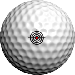 Targets Golf Ball Markings | Golfdotz Bullseye